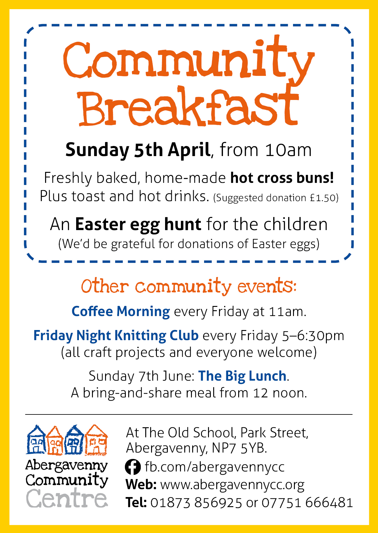 At our heart is a Community Kitchen - Abergavenny Community Centre